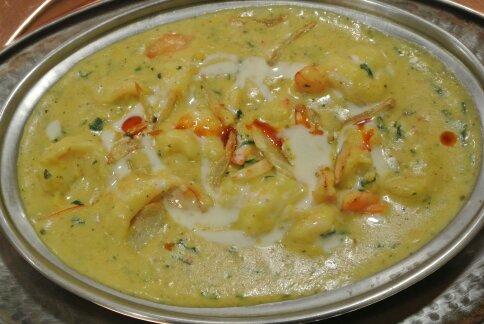 Lasuni Jhingha :Camarones En Salsa De Ajo Y Cilandro – Saffron Chile